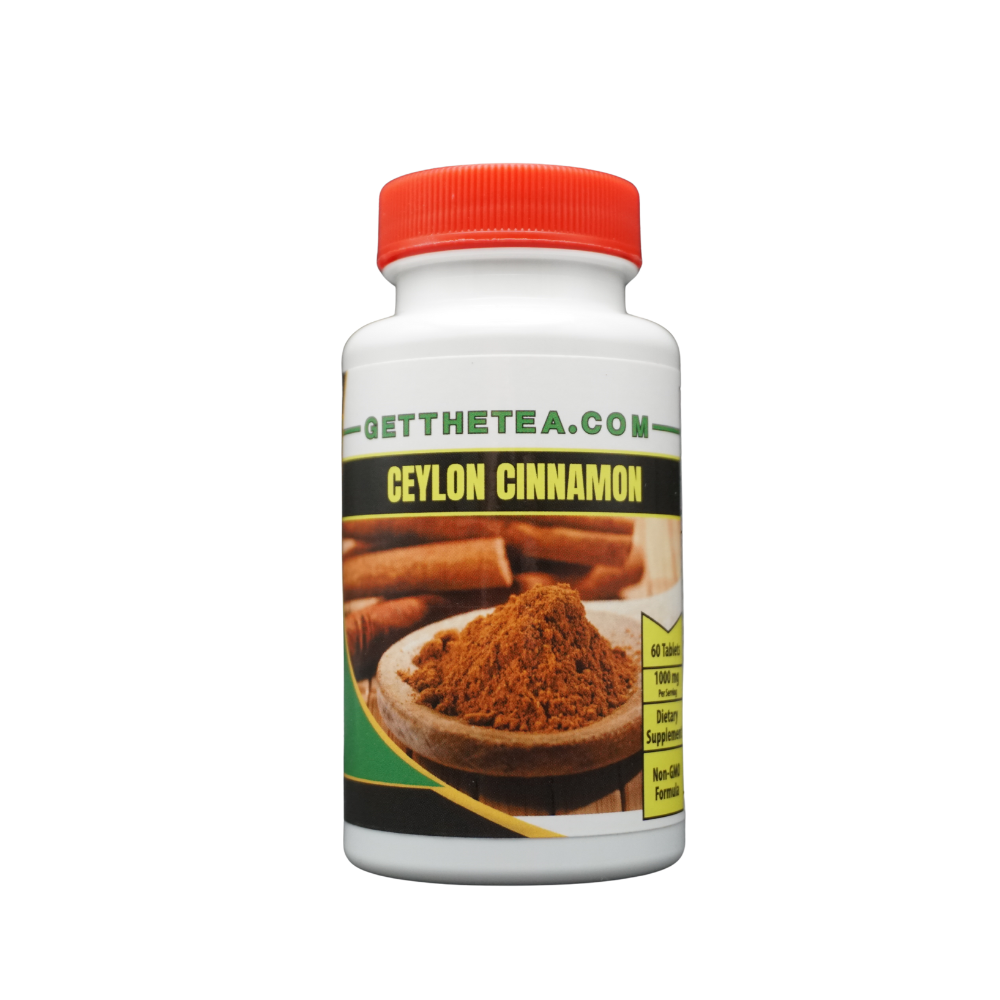 Ceylon Cinnamon 500 mg Tablets – Get The Tea